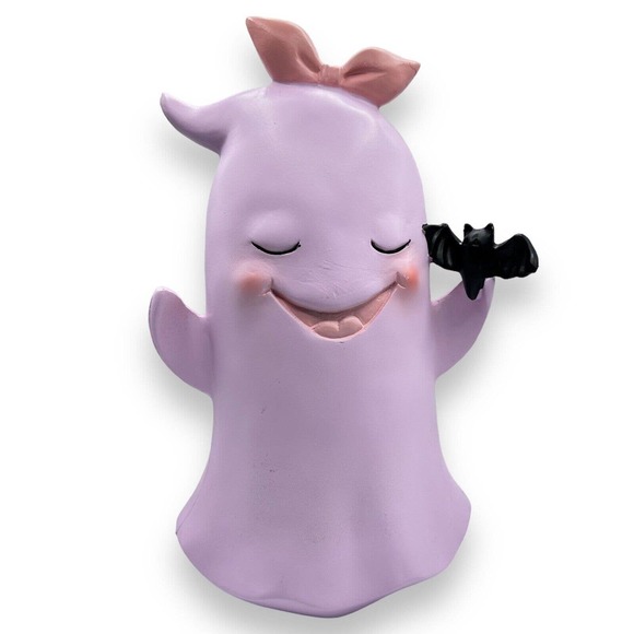 Unbranded | Accents | Halloween Ghost Girl Figurine Decor Pastel Pink ...